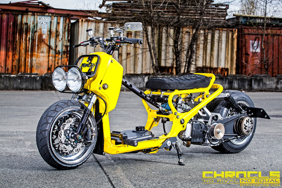 Honda Ruckus-yellow EDITION-V1 | Ruckus Junior Company